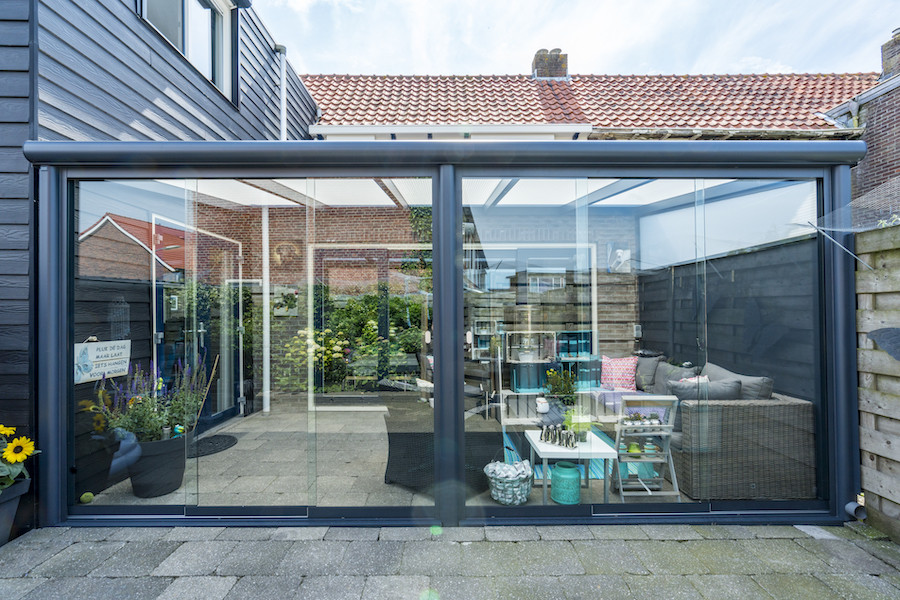 Bosco Aluminium Veranda Glass Room | 4m x 3m - Price includes ...